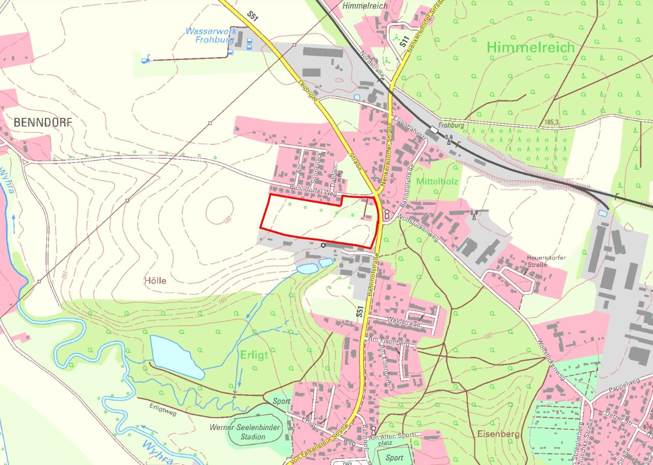 Bahnhofstraße Frohburg | Raumordnungs- und Bauleitplanung Sachsen